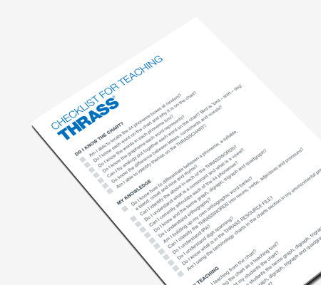 THRASS Teacher Resources – TheTHRASSInstitute